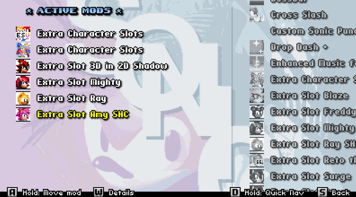 extra slot characters not working for me Question for Sonic 3 A.I.R ...