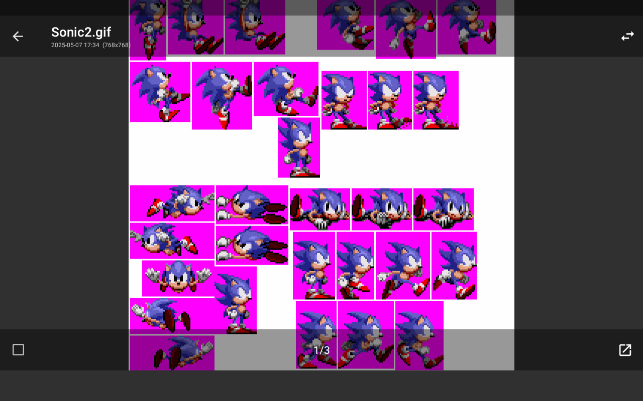 How do I fix this sprite error? Question for Sonic the Hedgehog Forever ...