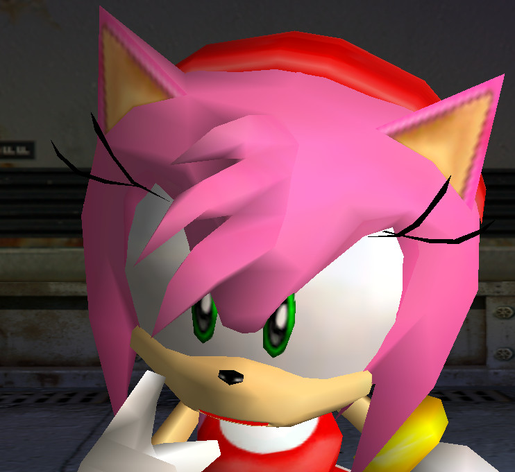 Amy's Eyeliner missing in cutscenes? Question for Sonic Adventure 2 ...