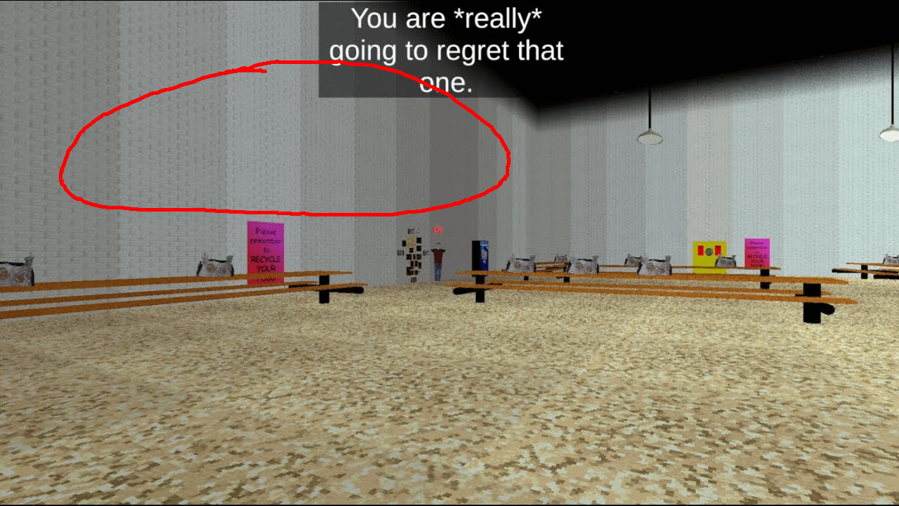 How to make this shadow thing Question for Baldi's Basics | Baldi Questions