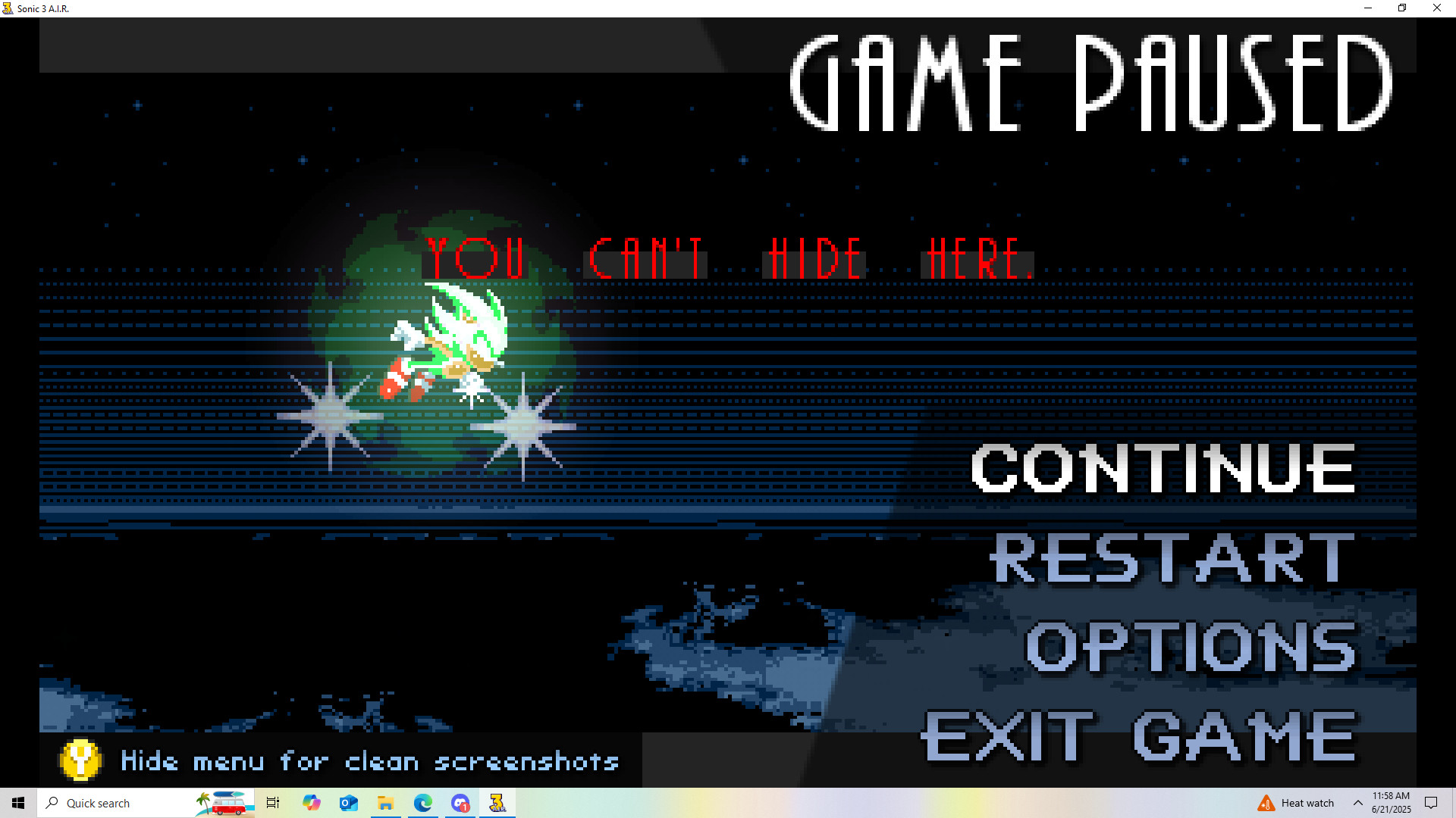 Pac Man hyper gone wrong Question for Sonic 3 A.I.R. | S3AIR Questions