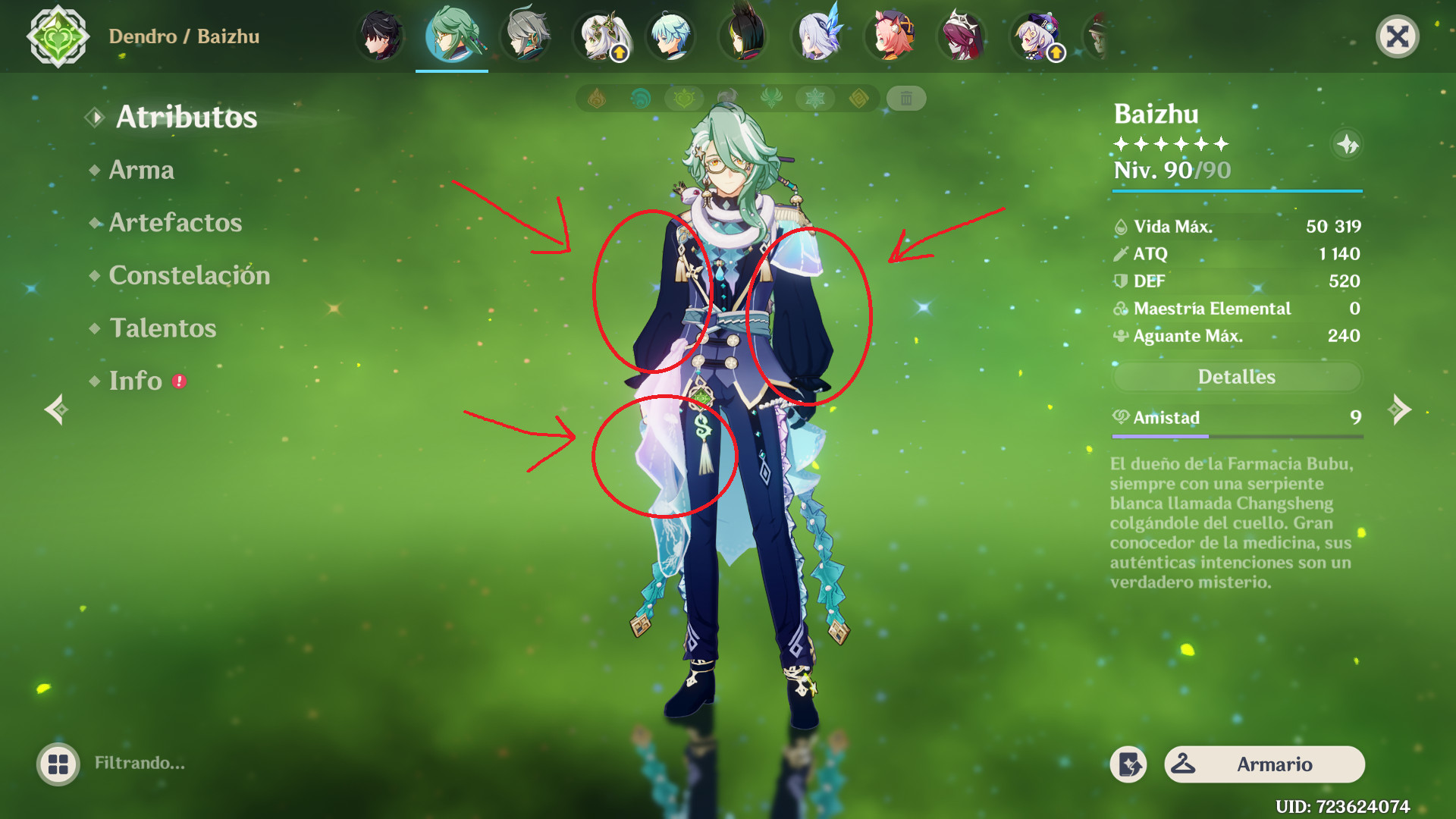 Transparency doesn't work. Question for Genshin Impact | GI Questions