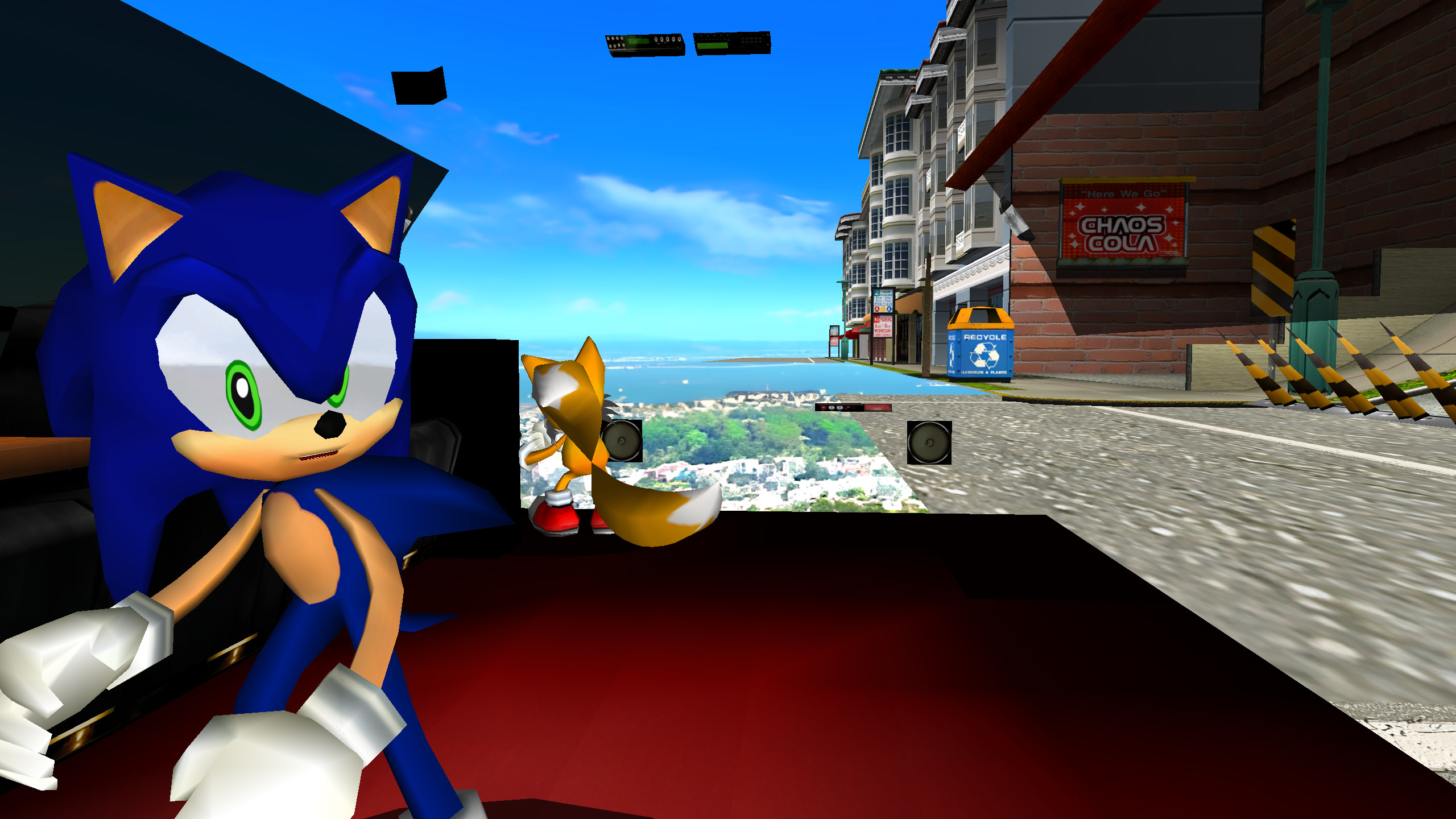 Can see through the car in President Limo Scene Question for Sonic ...
