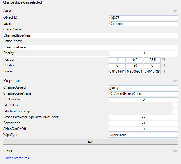 Custom loading areas (ChangeStageArea Object) Question for Super Mario Odyssey | SMO Questions