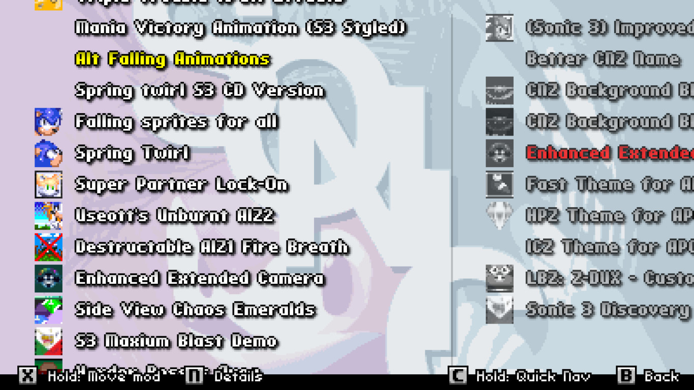 Custom Data Select broken Question for Sonic 3 A.I.R. | S3AIR Questions