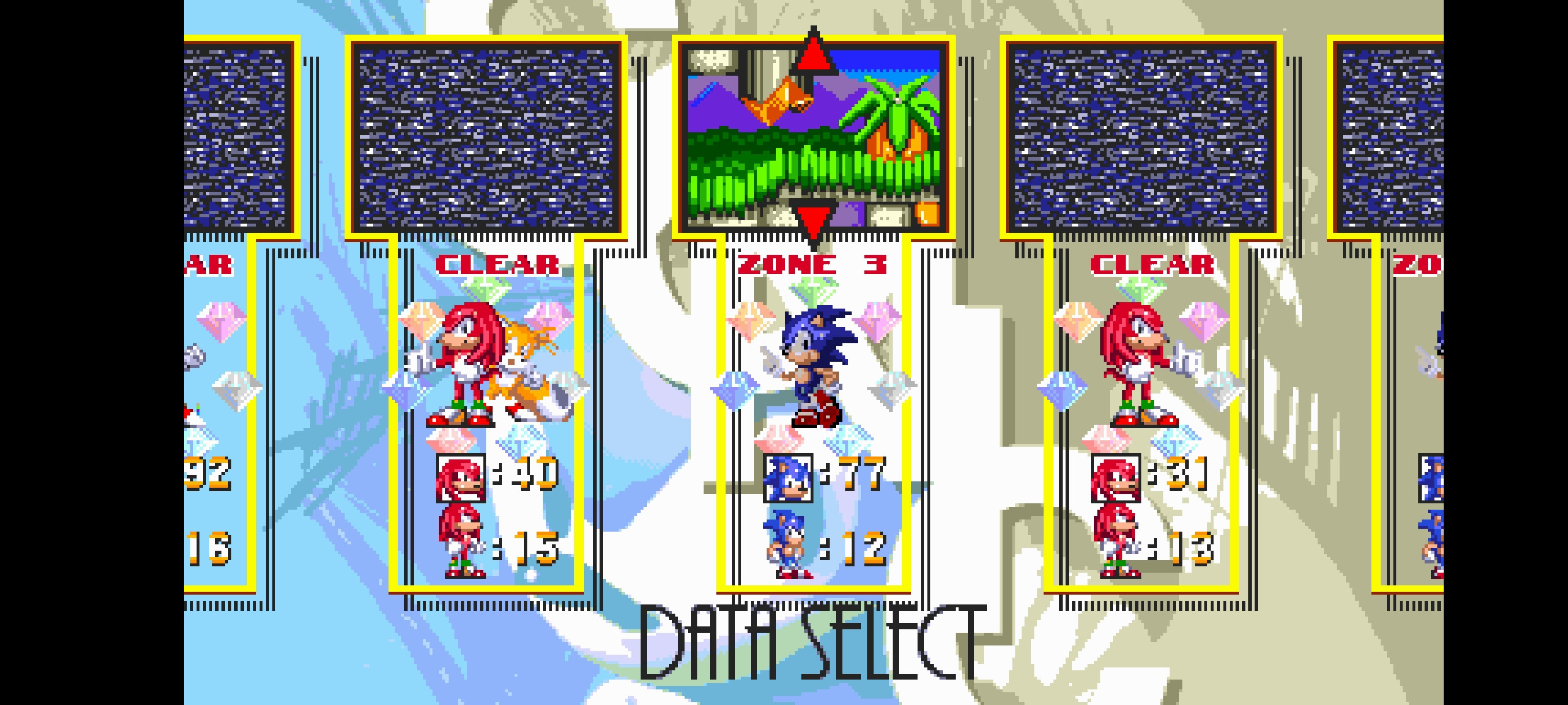 How do I change the sprites of data select? Question for Sonic 3 A.I.R ...