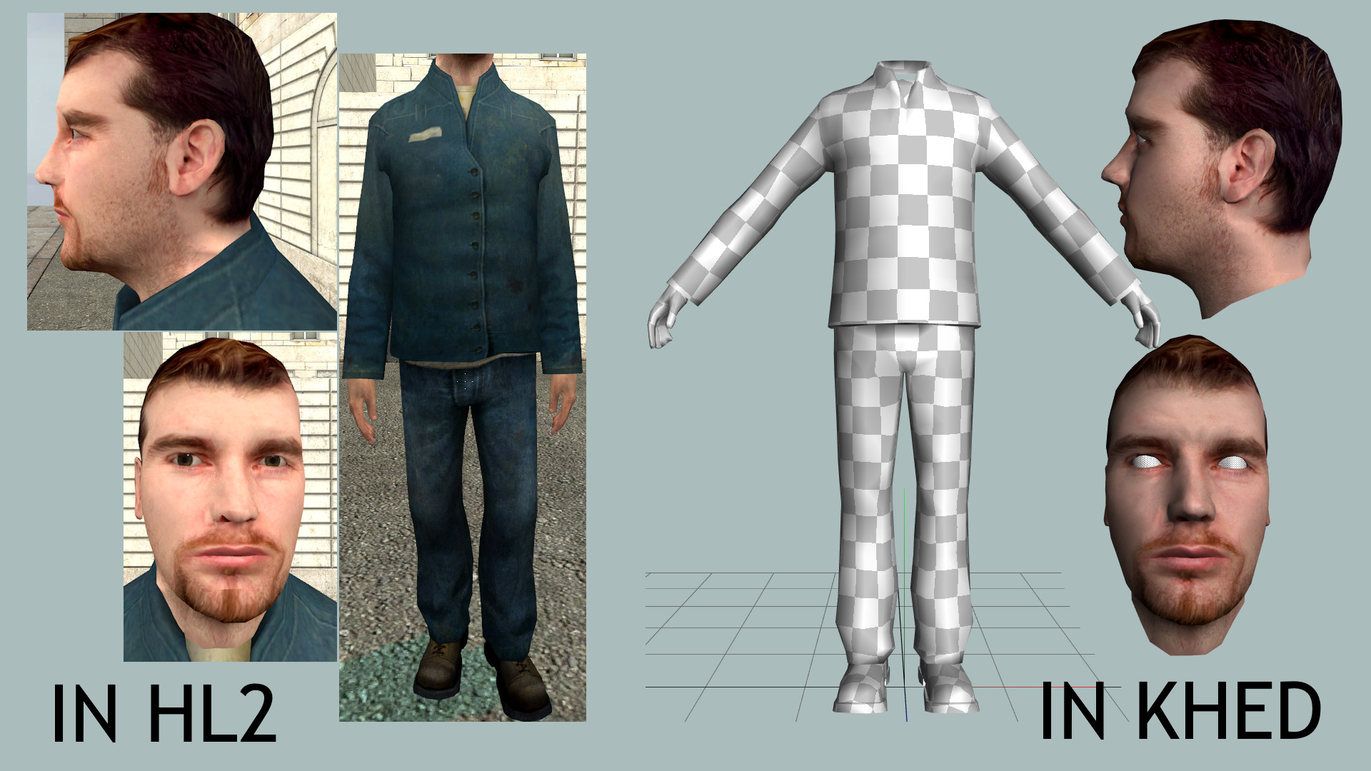 Model looking worse than expected after compile. Question for Half-Life ...