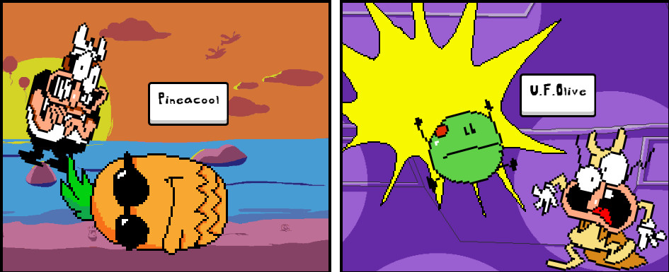 Pineacool + ufolive rage attack Question for Pizza Tower | PT Questions