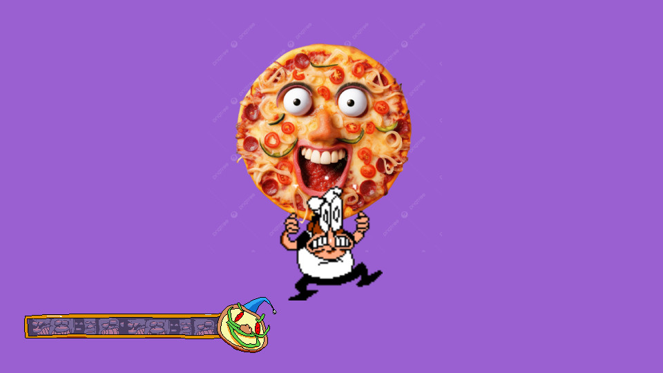 Custom Pizza Face When Pizza Time Expired Question for Pizza Tower | PT ...