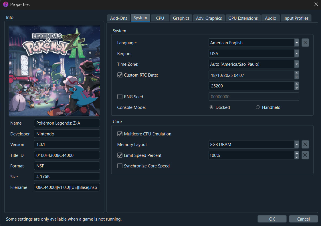 Black Screen and infinite load on boot with eden Question for Pokémon ...