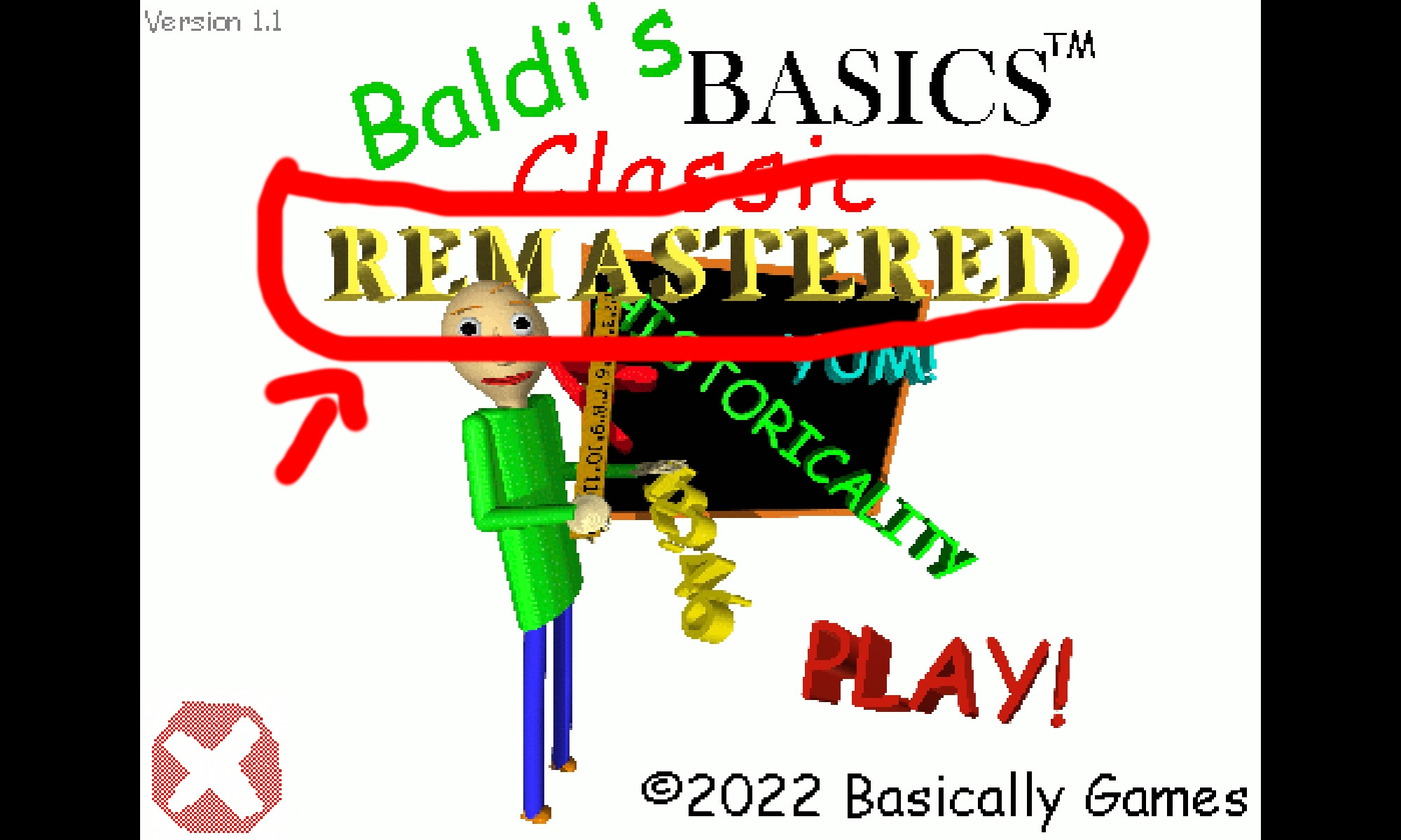 What font is used in BBCR logo? Question for Baldi's Basics | Baldi ...