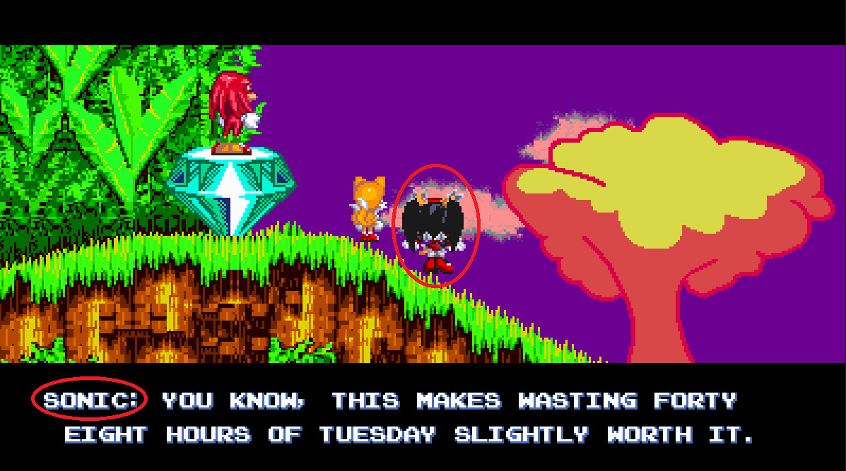 How do I edit the Goodliest Ending texts? Question for Sonic 3 A.I.R ...