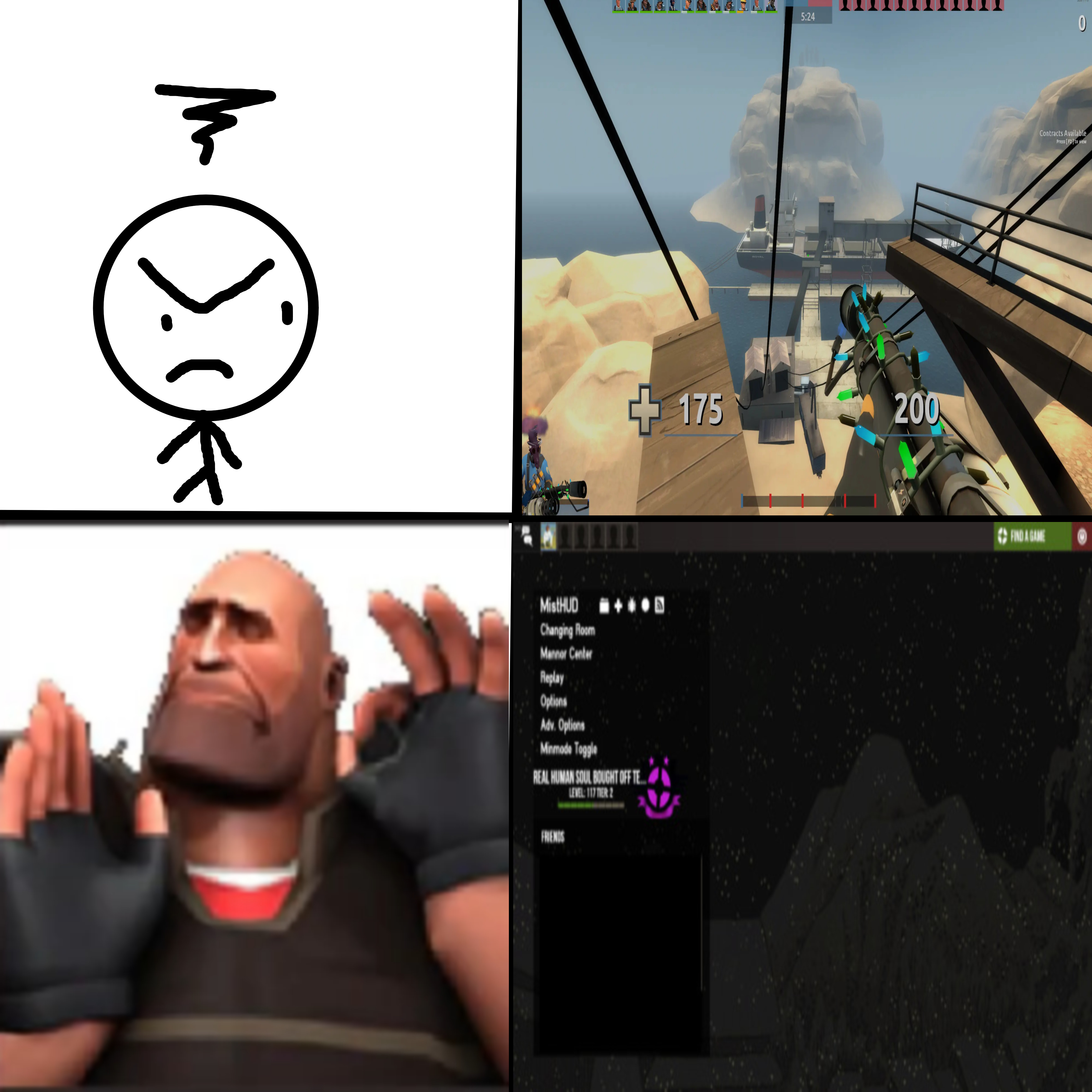 In need of HUDs Question for Team Fortress 2 | TF2 Questions