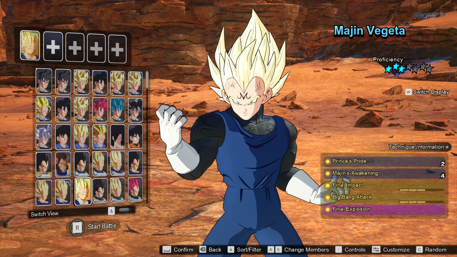 Riota Majin Vegeta Issue Question for Dragon Ball: Sparking! ZERO ...