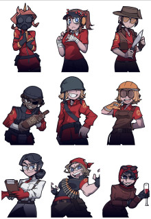 make the Helltaker HUD Portraits bigger for custom huds [Team Fortress ...