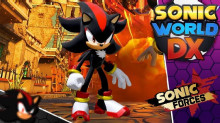 Regular Shadow with Adroid Moveset [Sonic World DX] [Requests]