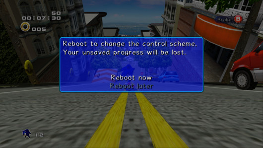 Patch out "Controls Changed!" and "Internet Connection Required ...