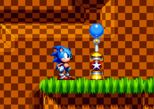 Sonic Mania Checkpoint/Star Post in Sonic 3 A.I.R. [Sonic 3 A.I.R ...