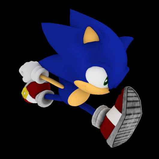 Classic Sonic Modern running animation Request for Sonic Generations ...