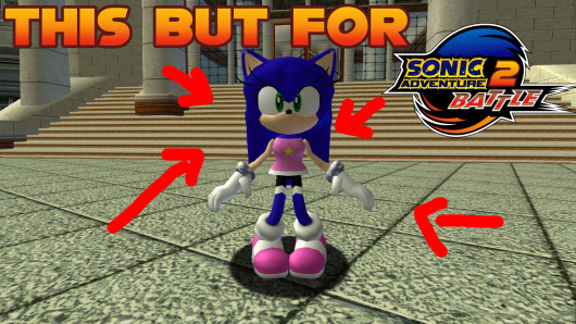 Female Sonic Mod [Sonic Adventure 2] [Requests]
