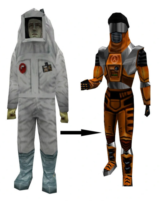 HEV scientist over cleansuit scientist Request for Half-Life: Opposing ...