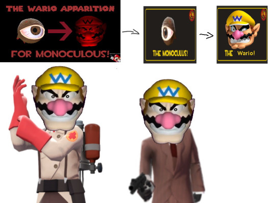 Wario over Monoculus [Team Fortress 2] [Requests]