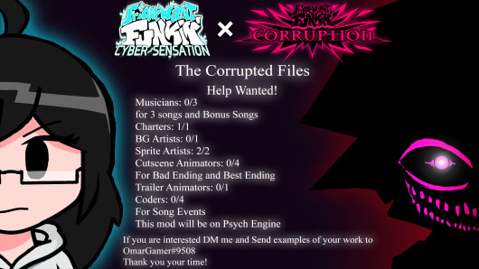 Help Needed to make Cyber Sensation X Corruption - The Corrupted Files ...