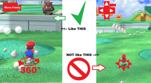 Bowser's Fury 360° Camera and 360° Controls in 3D World [Super Mario 3D ...