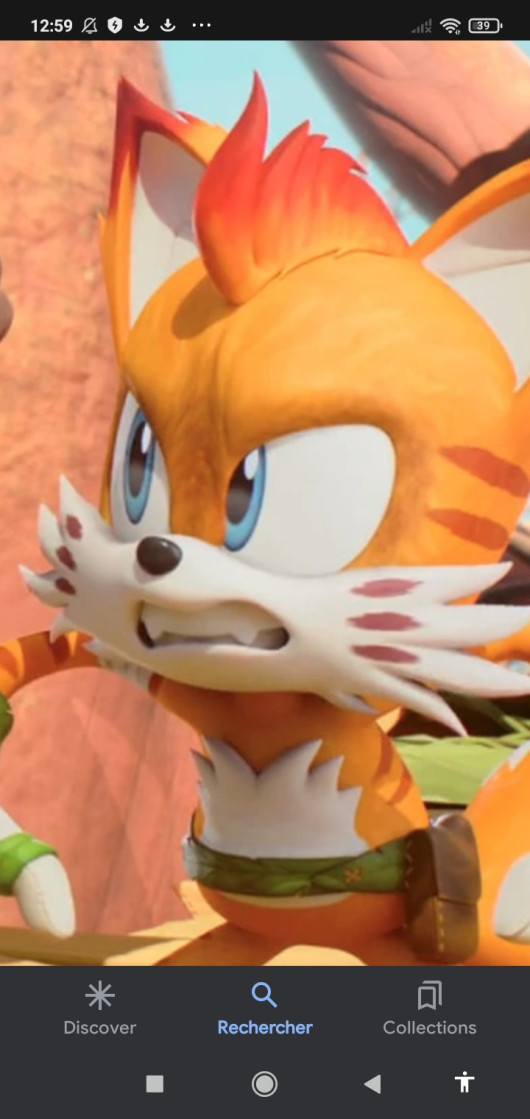 Mangey from Sonic Prime over Tails [Sonic 3 A.I.R.] [Requests]
