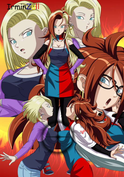 Android fusion 18 and 21 Request for Dragon Ball FighterZ | DB:FZ Requests