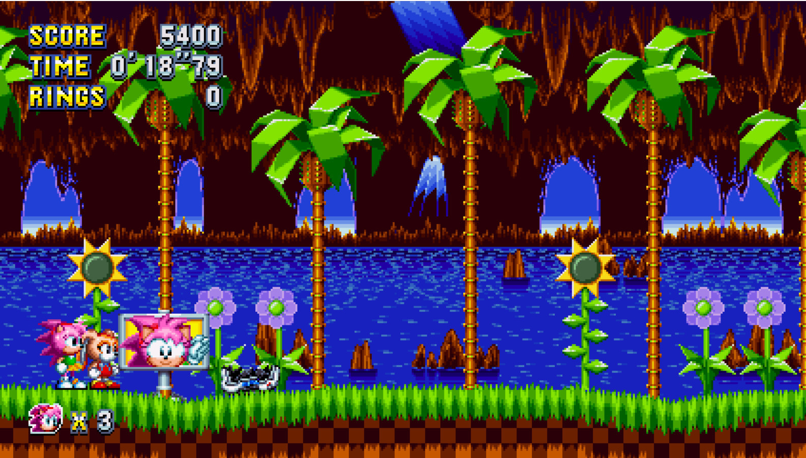 Amy over Sonic and Cream over Tails UFO special stage models Request ...