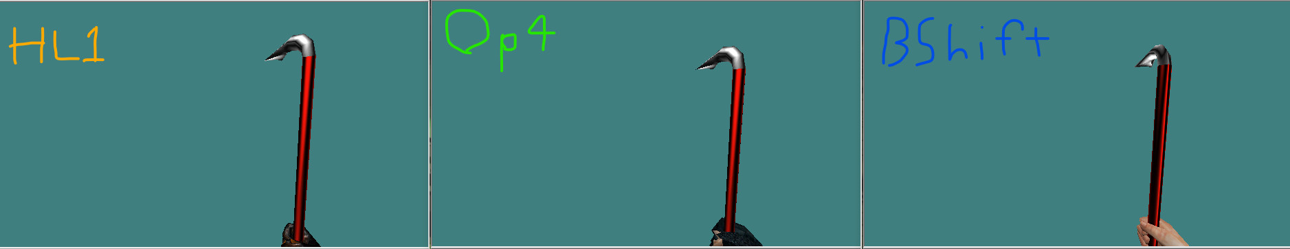 Original Crowbar for Blue Shift Request for Half-Life | HL Requests