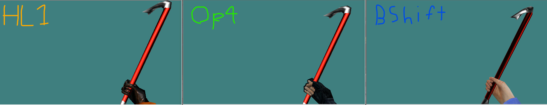 Original Crowbar for Blue Shift Request for Half-Life | HL Requests