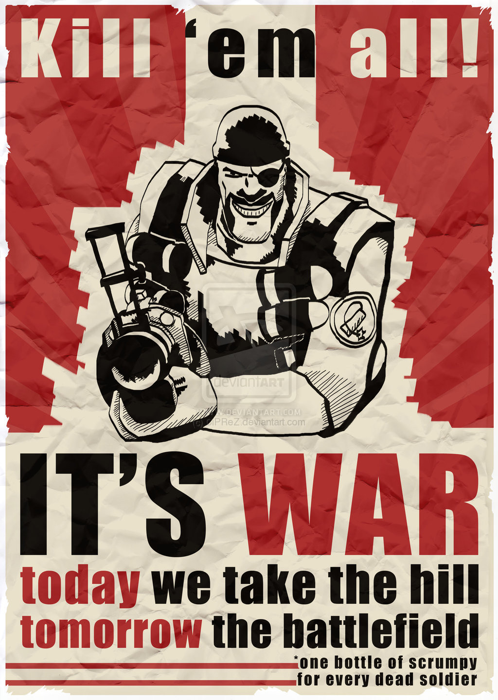 HL2 Demobine posters part 2 (demoman posters for combine posters) [Half ...