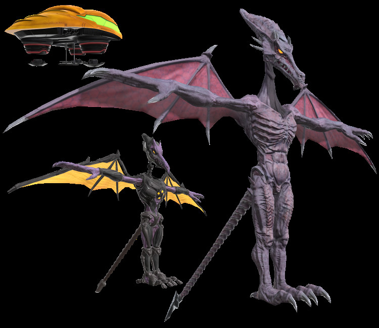 ultimate Ridley (model) Request for Super Smash Bros. (Wii U) | SSB4U ...