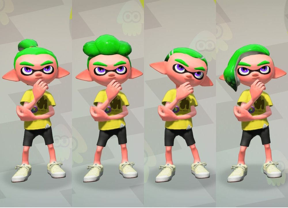 Splatoon 2 hair styles? Request for Super Smash Bros. Ultimate | SSBU ...