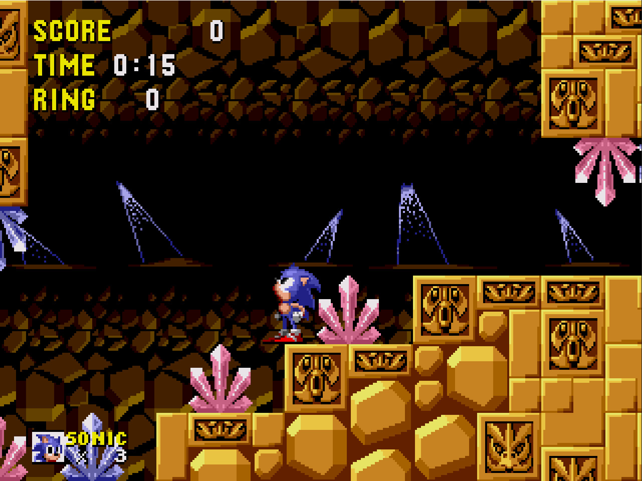 Beta Labyrinth Zone graphics, because why not [Sonic the Hedgehog (2013 ...