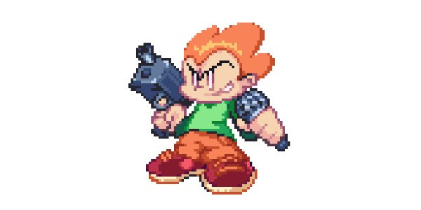 Pixel Pico over Pixel BF Request for Friday Night Funkin' | FNF Requests