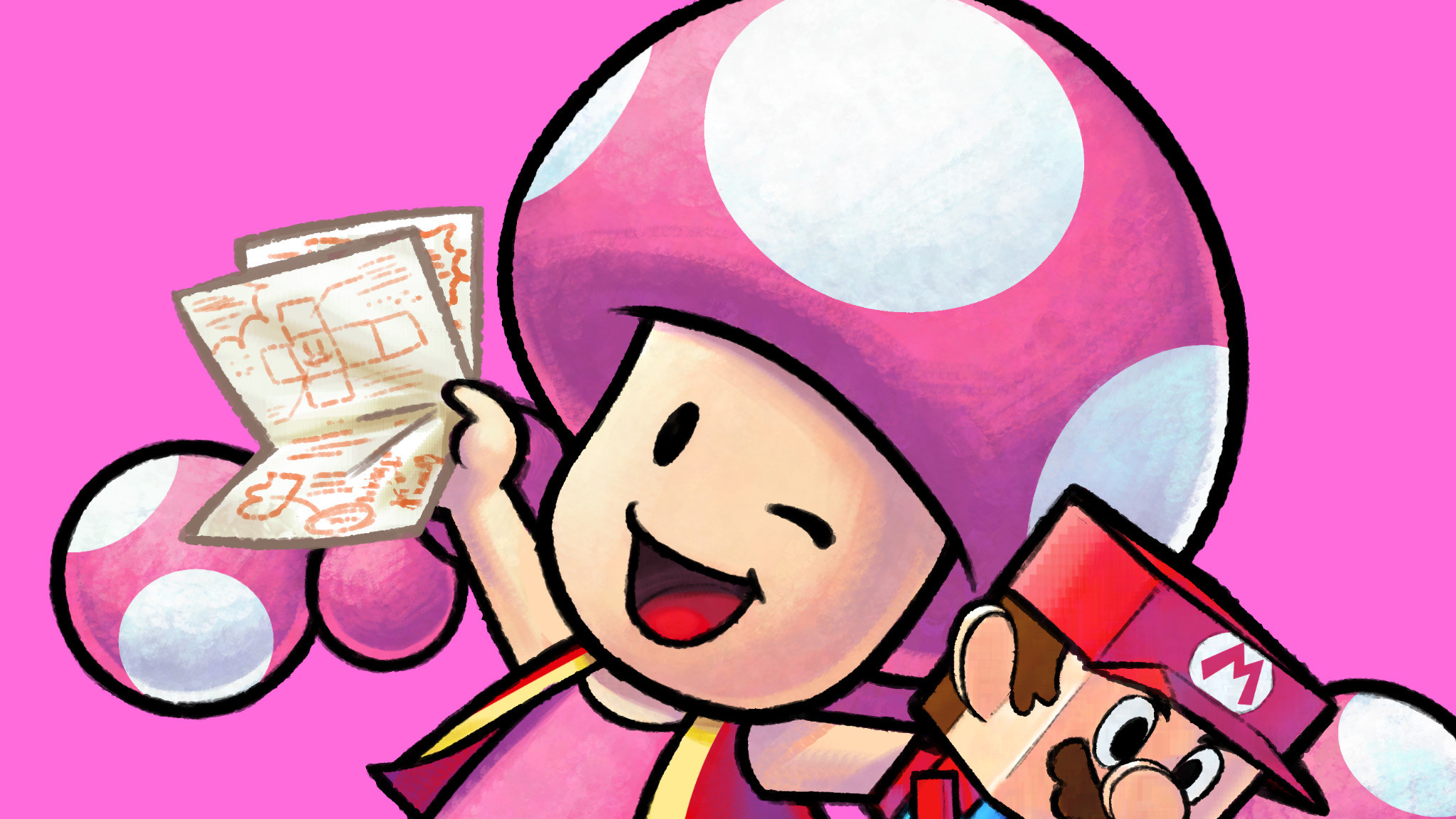 Toadette Paper Mario