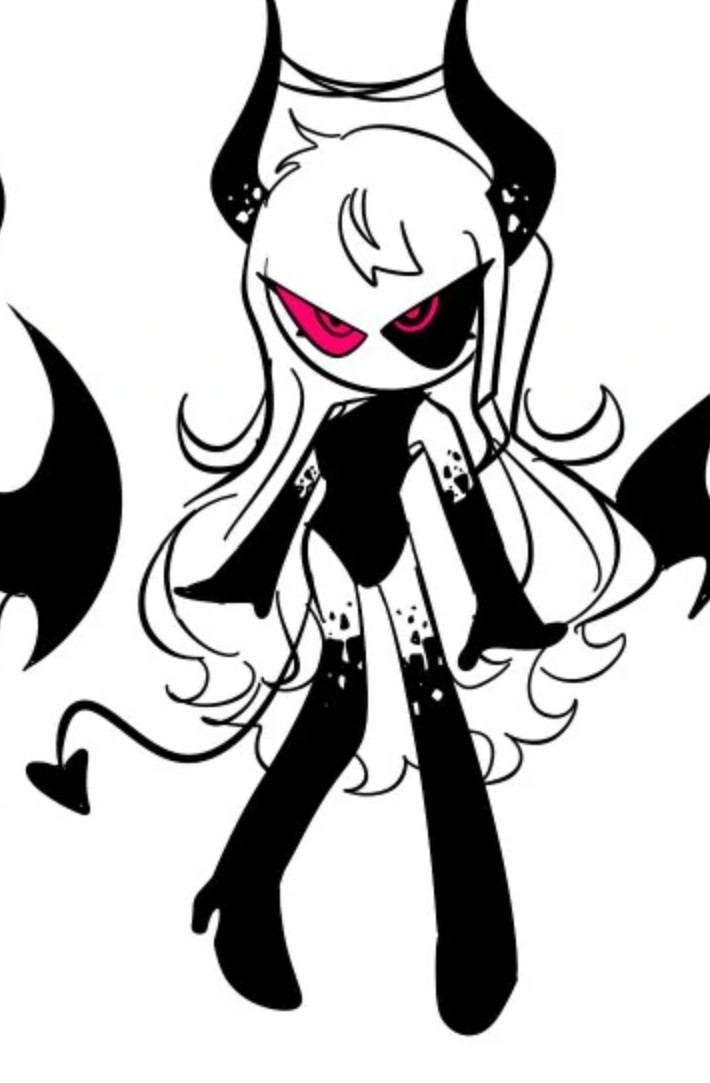 Concept Demon Sarvente over Sarvente [Friday Night Funkin'] [Requests]