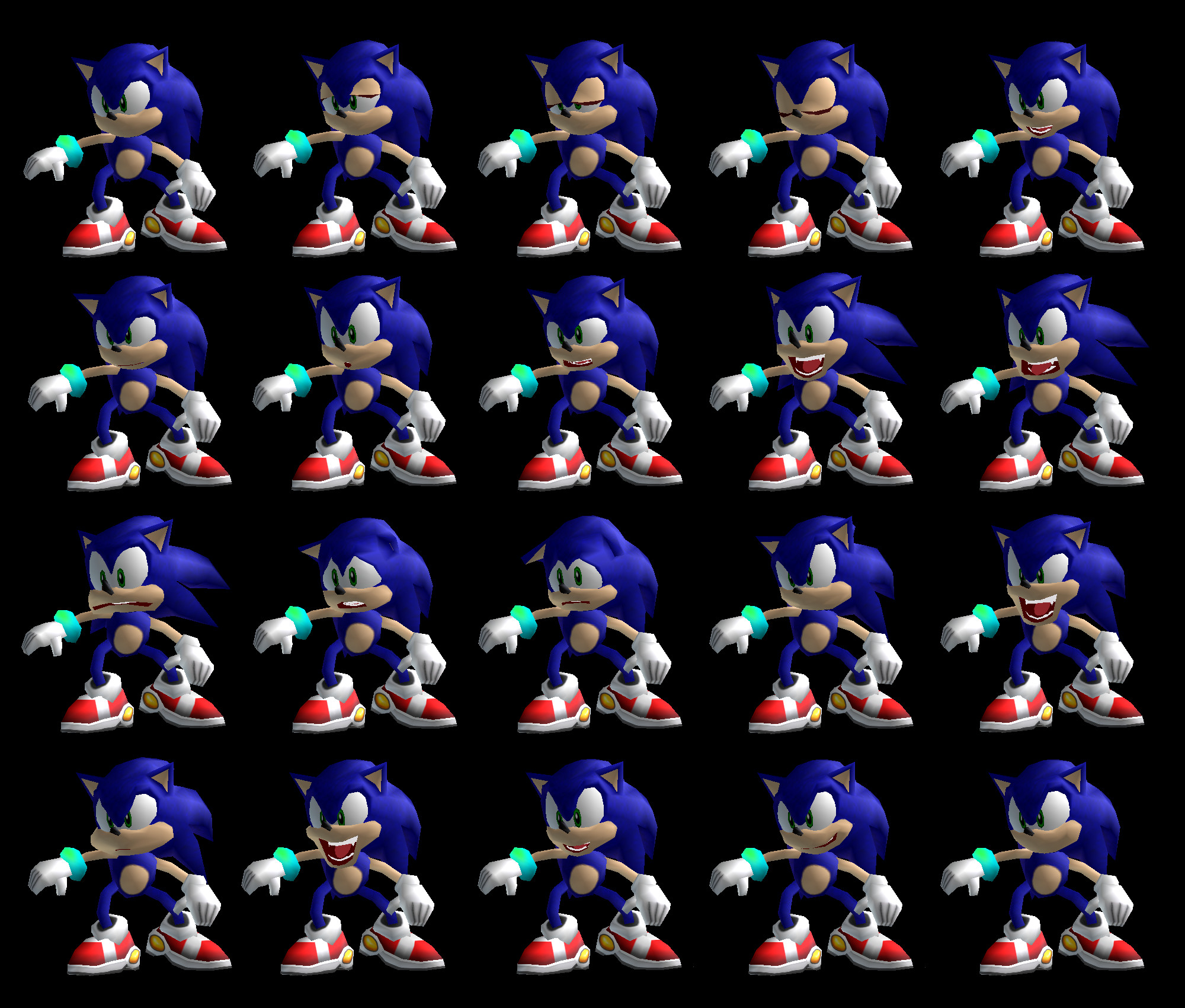 Custom Model w/ Working Faces Request for Sonic Adventure DX | SADX ...