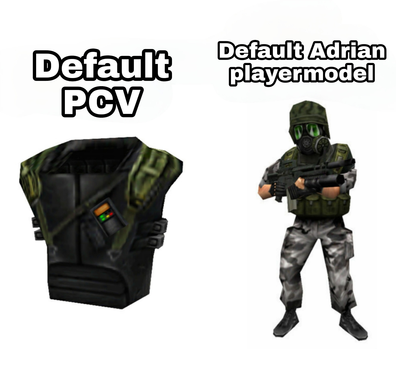 LD style PCV and shephard's playermodel Request for Half-Life: Opposing ...