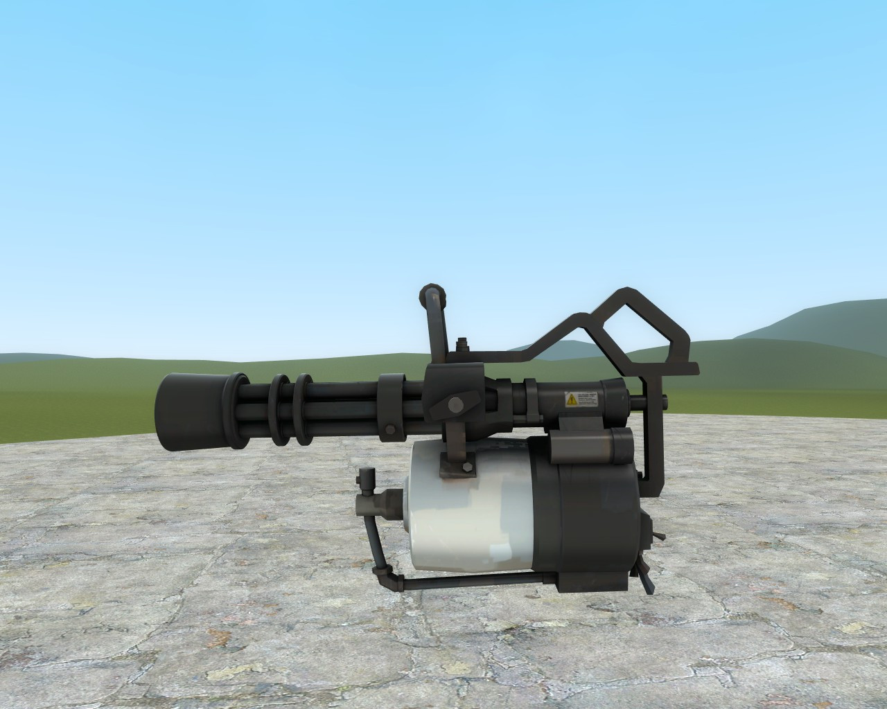 Simple Minigun Animation [Team Fortress 2] [Requests]