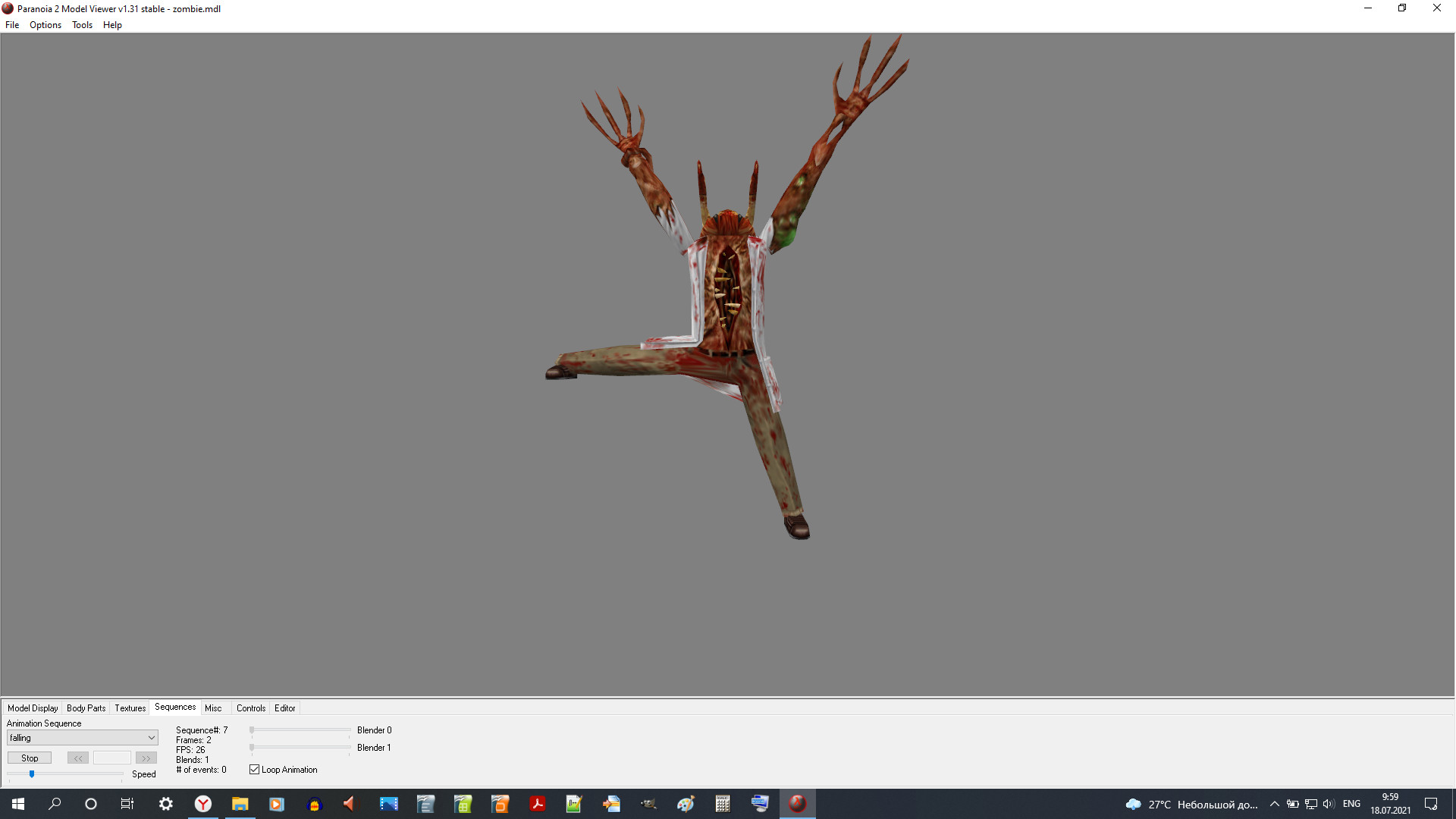 Fix HD Zombie Scientist's unused animations [Half-Life] [Requests]