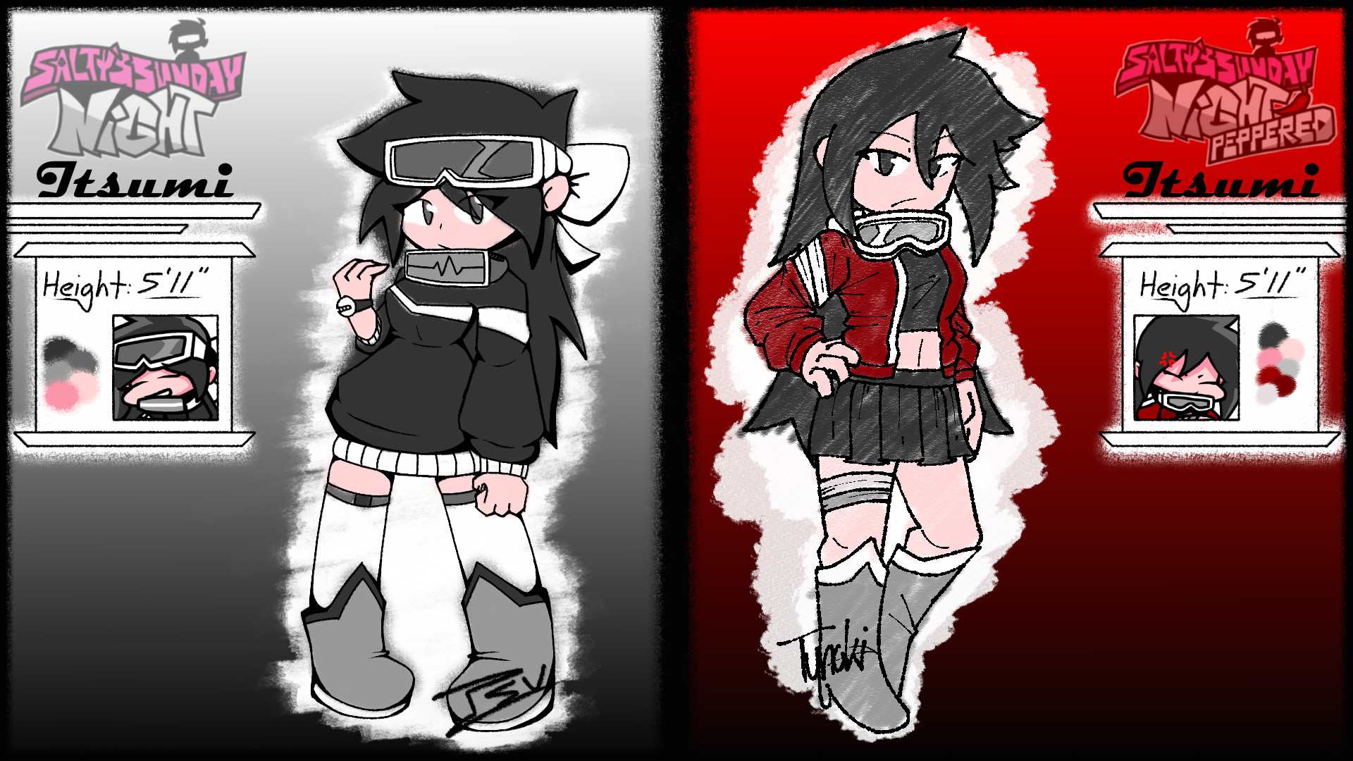 [1,500+ Points] Playable Itsumi (from Salty's Sunday Night) [Friday ...