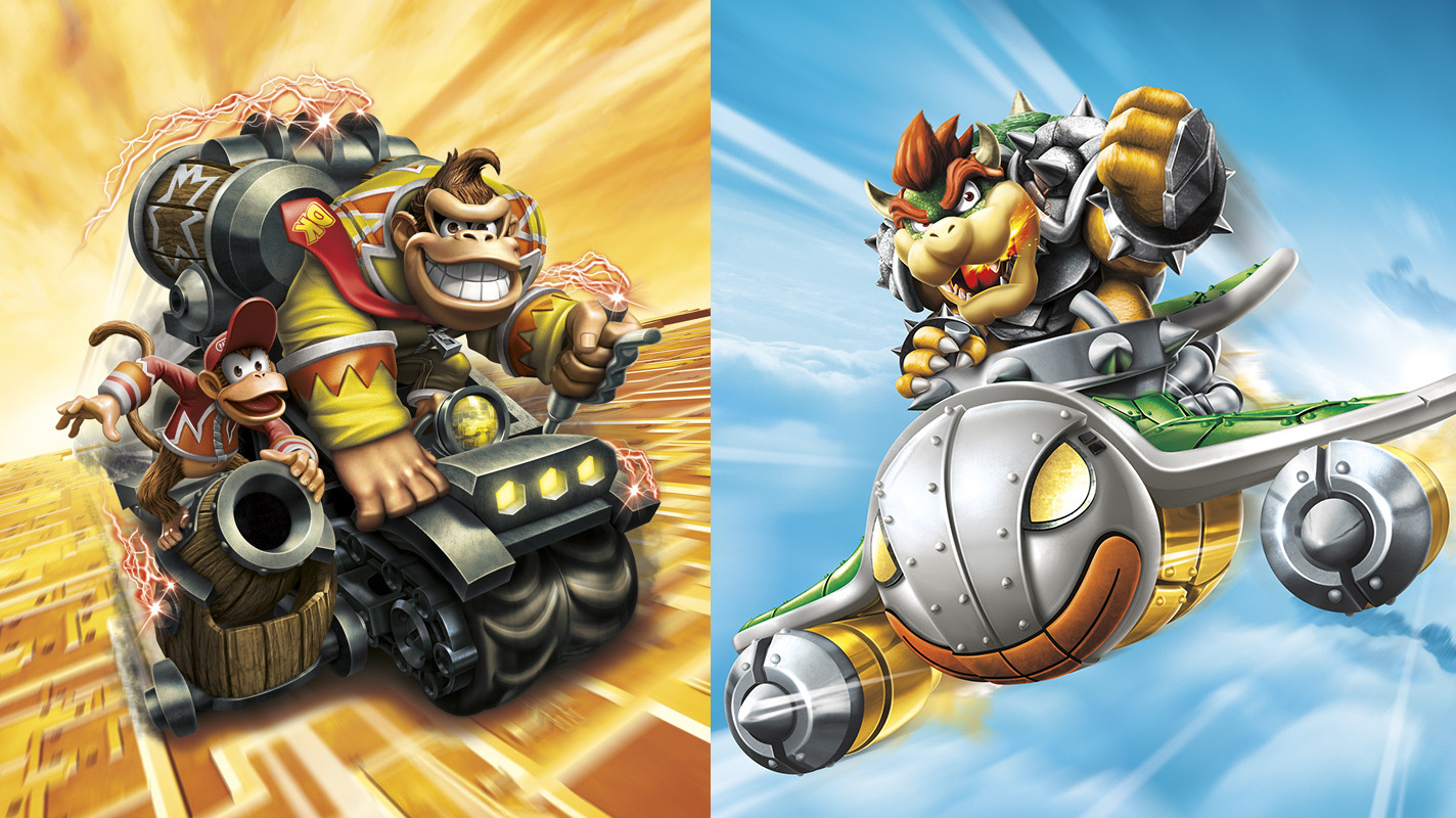 Skylanders Bowser & DK Request for Mario Kart 8 | MK8 Requests