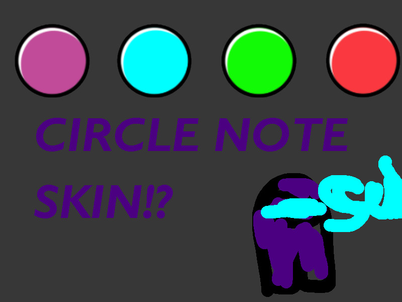 Purple Circle Notes Request for Friday Night Funkin' | FNF Requests