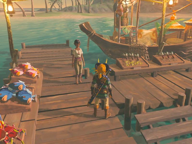 Self-propelled boat from Skyward Sword [The Legend of Zelda: Breath of ...