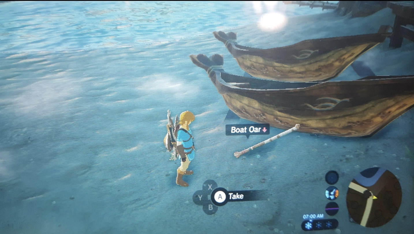 Self-propelled boat from Skyward Sword [The Legend of Zelda: Breath of ...