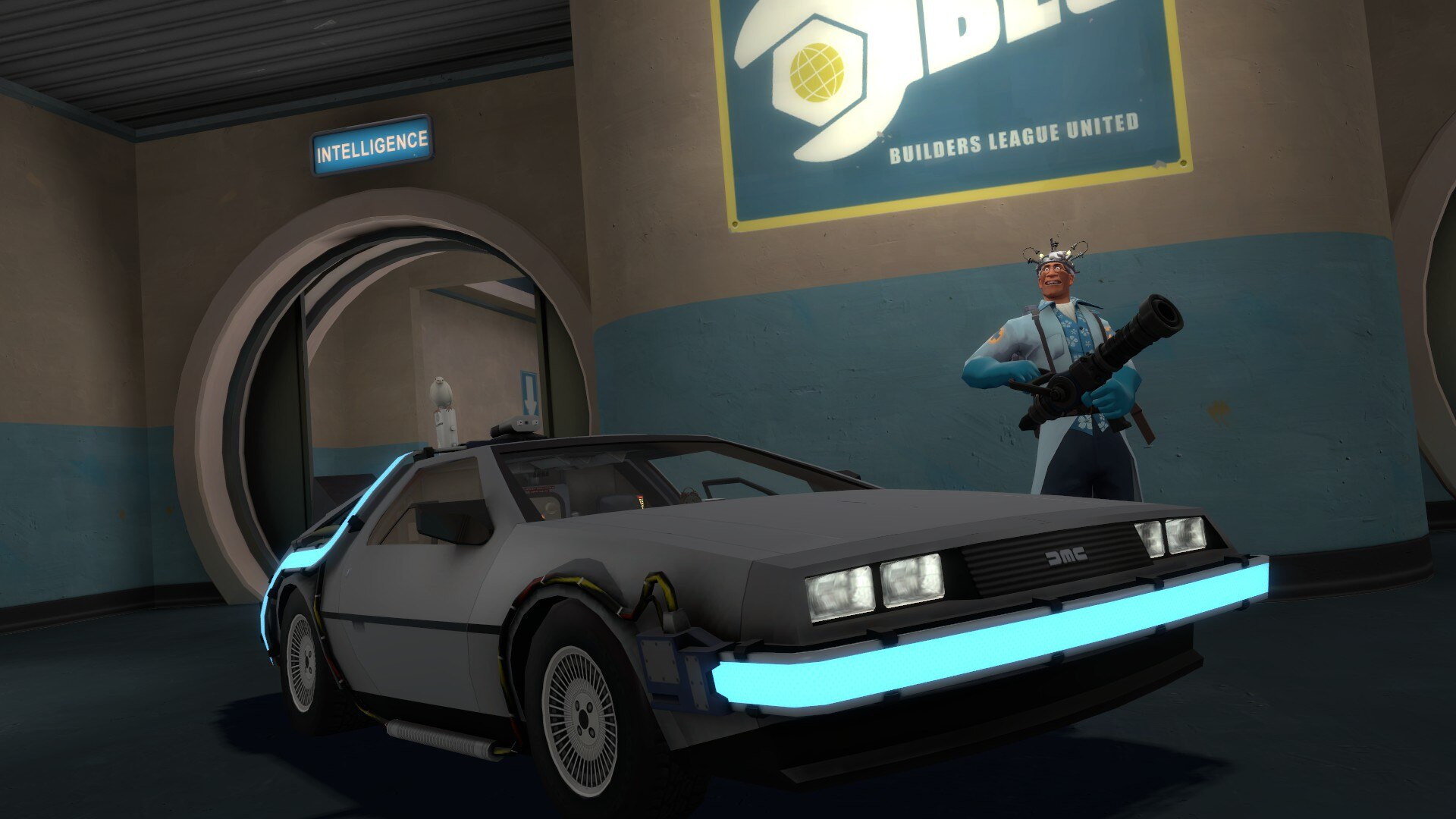 Back To The Future DeLorean Victory Lap [Team Fortress 2] [Requests]